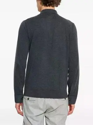 Eleventy Long-sleeve Polo Shirt
