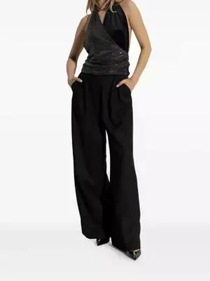 Balmain Crystal-embellished Halterneck Top