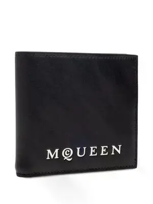 Alexander McQueen Logo-lettering Bi-fold Wallet