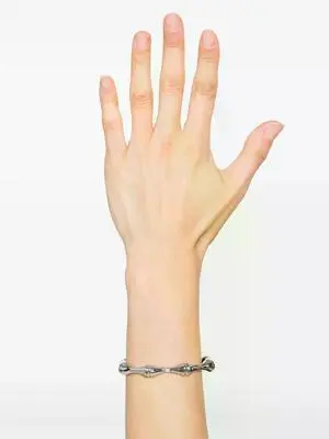 Eddie Borgo Bambu Bangle Bracelet - Silver