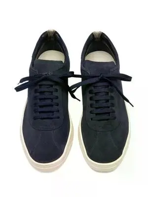 Officine Creative Karma Suede Lace-up Sneakers - Blue