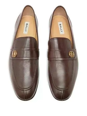Bally Suisse Leather Loafers