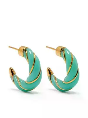 AURÉLIE BIDERMANN Diana Stone Earrings - Gold