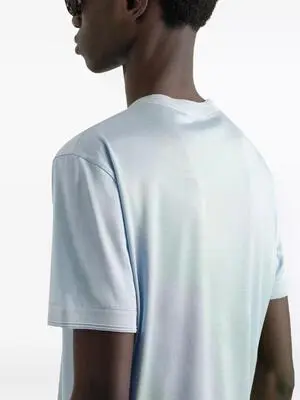 Dolce & Gabbana Silk T-shirt - Blue