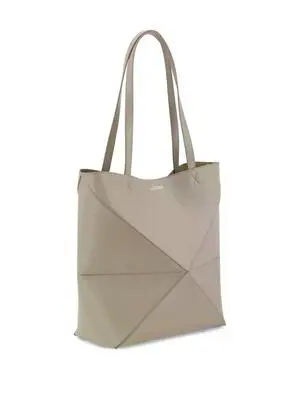 Loewe Medium Puzzle Fold Tote - Neutrals