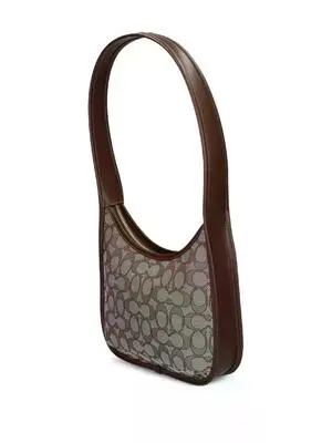 COACH Monogram Pattern Shoulder Bag