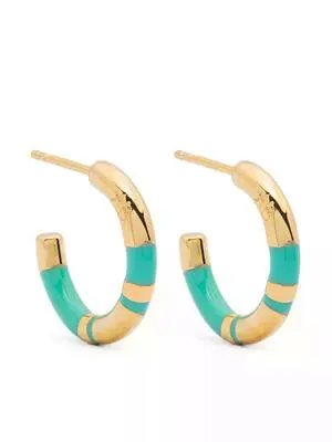 AURÉLIE BIDERMANN Mini Positano Hoop Earrings - Gold