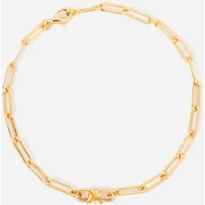 LITTLE SKY STONE Birthstone Paperclip Chain Bracelet - Citrine
