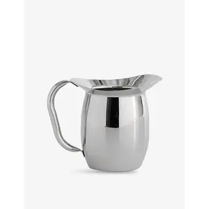 HAY Indian Wide-spout Stainless-steel Pitcher - Stainless Steel