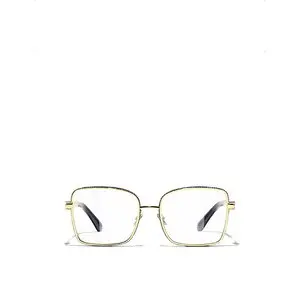 Gold Metal Frame Glasses