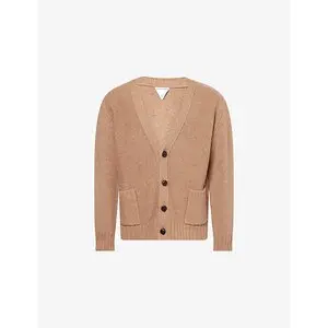 Bottega Veneta V-neck Knitted Wool Cardigan