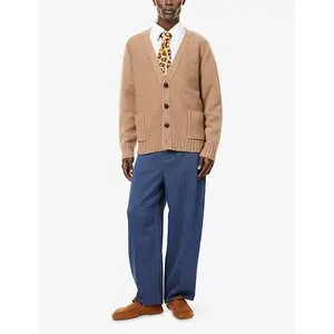Bottega Veneta V-neck Knitted Wool Cardigan