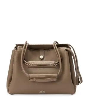 Loewe Medium Grained Leather Madrid Shoulder Bag