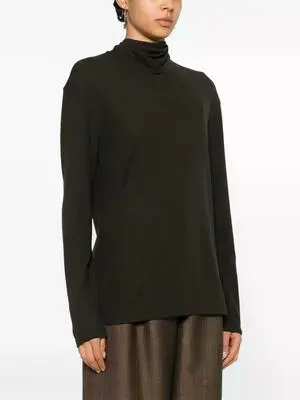 LEMAIRE Scarf-detail Long-sleeve Top
