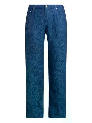 Etro Paisley-print Jeans
