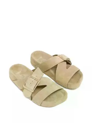 Loewe Buckle Strap Sandals