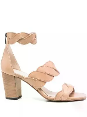 PANTANETTI 80mm Block Heel Sandals