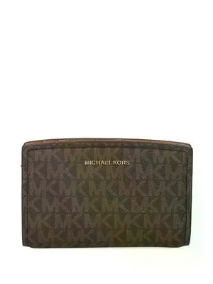 Michael Kors Monogram Wallet - Brown