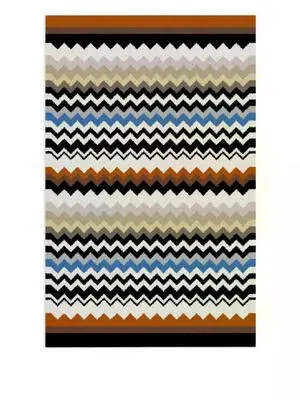Missoni Best Zigzag-patterned Bath Math - Neutrals