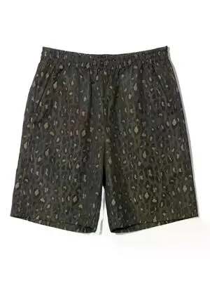 Needles Leopard-print Track Shorts