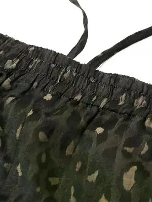 Needles Leopard-print Track Shorts