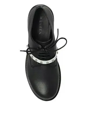 Alexander McQueen Leather Derby Shoes