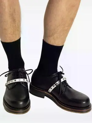Alexander McQueen Leather Derby Shoes