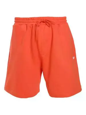 MSGM Elasticated-waist Track Shorts - Red