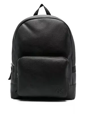 Calvin Klein Leather Backpack - Black