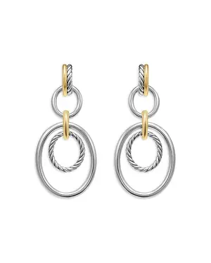 David Yurman Dy Mercer Mobile Drop Earrings - Silver/gold