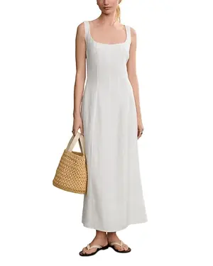 Sleeveless Linen Dresses