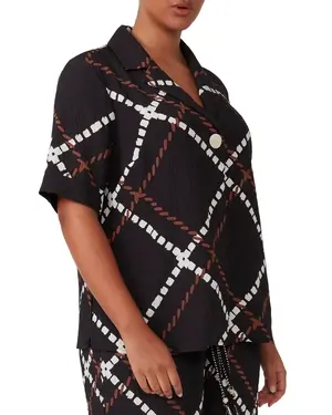 ESTELLE Printed Resort Top