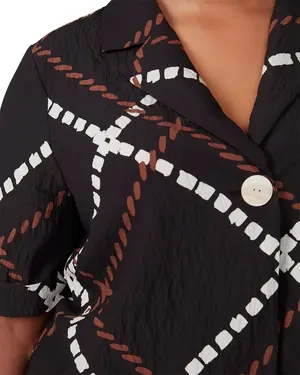 ESTELLE Printed Resort Top