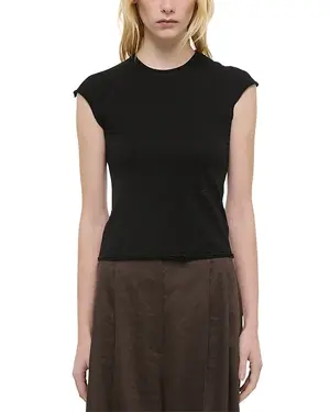 Women's Helmut Lang Black Shirt T-shirts