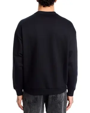 Hugo Denix Oversized Logo Sweatshirt - Black