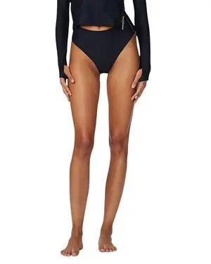 WATSKIN Belle Bikini Bottom - Black