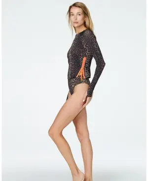 WATSKIN Belle Bikini Bottom - Leopard