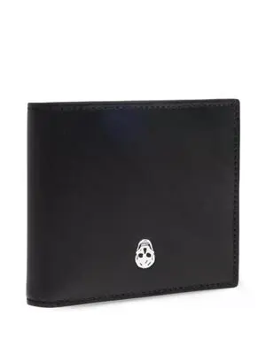 Alexander McQueen Skull-plaque Bi-fold Wallet