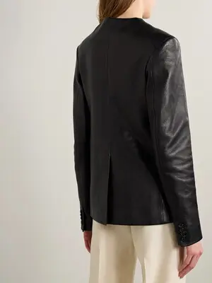 Khaite Jameson Leather Jacket