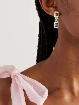 LOREN STEWART Roca Link Multi-stone Earrings