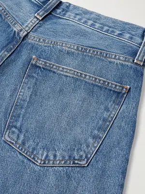 AGOLDE Luna High-rise Barrel-leg Jeans - Blue
