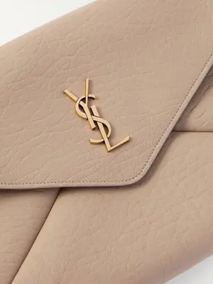 Saint Laurent Cassandre Large Clutch - Gray