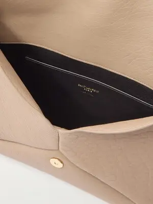 Saint Laurent Cassandre Large Clutch - Gray