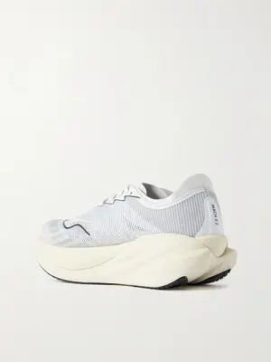 HOKA® Rubber-trimmed Mesh Sneakers - Gray