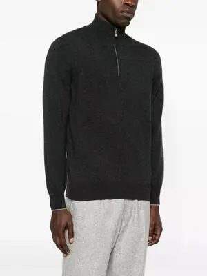 Brunello Cucinelli Cashmere Sweater - Grey