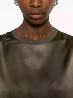Brunello Cucinelli Sleeveless Crew Neck Top