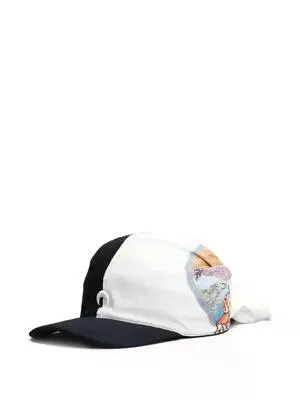 MARINE SERRE Panelled Baseball Cap