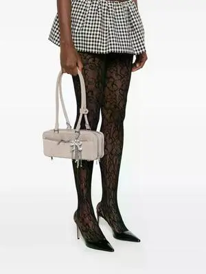 SELF-PORTRAIT Bow-detail Tote Bag - Grey