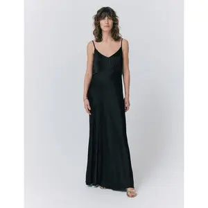 GHOST LONDON Satin Maxi Dress
