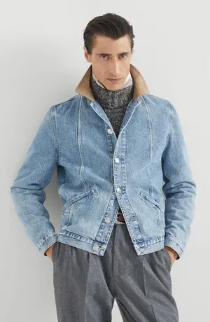 Brunello Cucinelli Cotton Denim Jacket